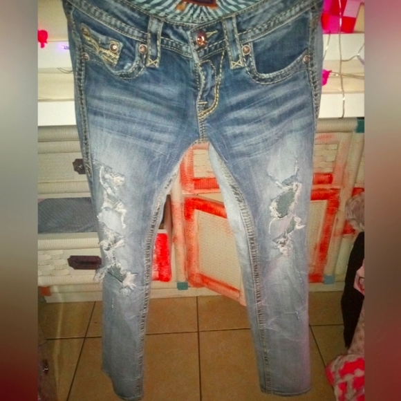 Rock Revival | Jeans | Rock Revival Ripped Torn Jeans | Poshmark